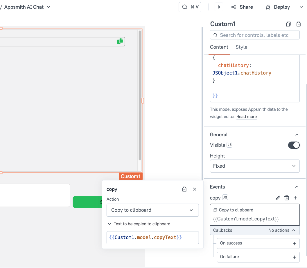 Building a Chat Interface to Use with Any AI | Appsmith Community Portal